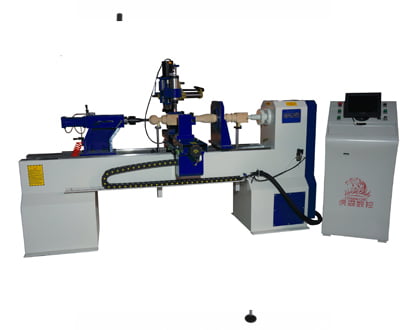 Double Turning Tools CNC Wood Lathe