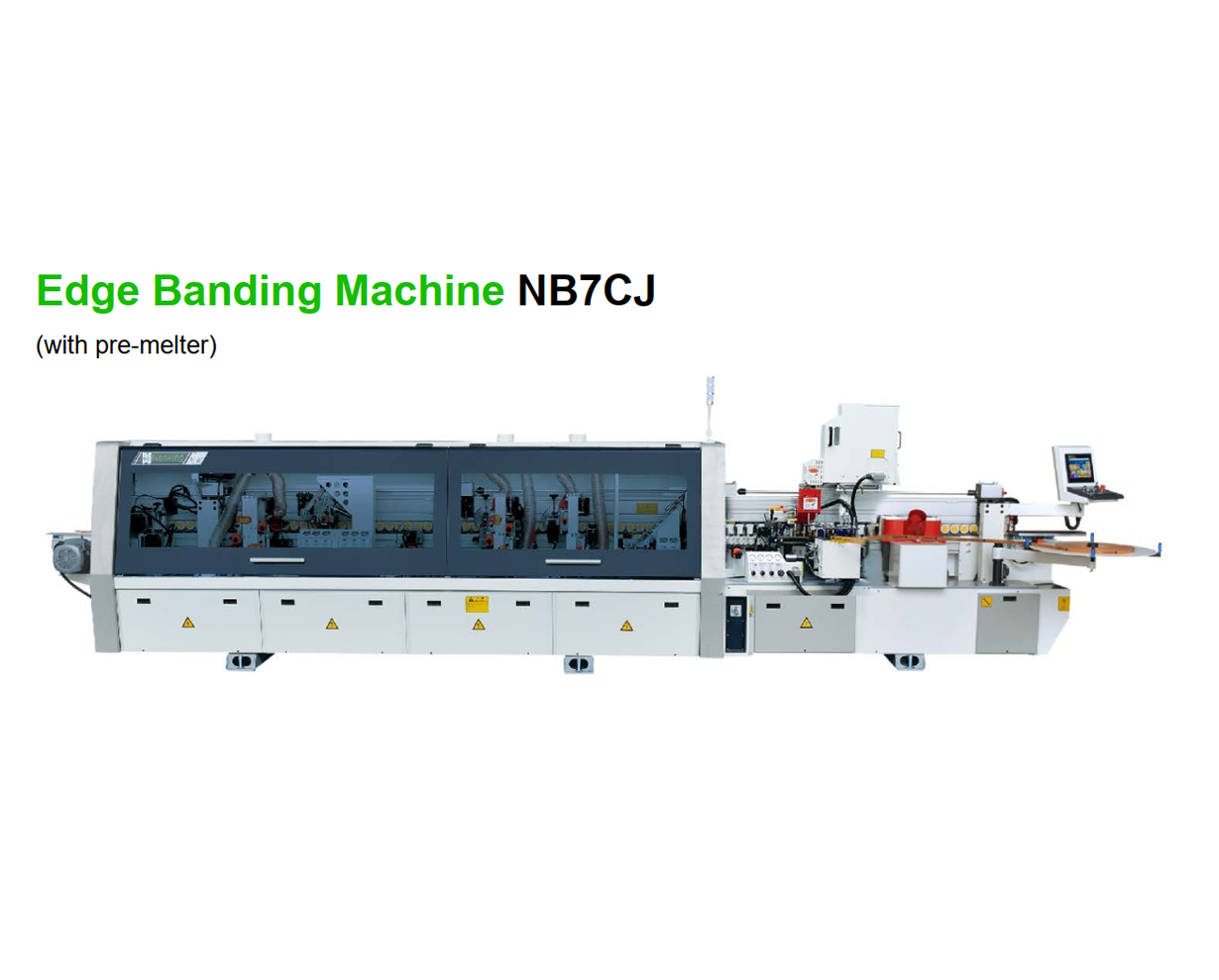 Nanxing Edge Banding Machine with Premelt+Cleaning Units NB7CJ(1Pre ...